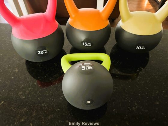 NONZERO GRAVITY 50-pound Iron Sand Kettlebell Set ~ Review | Emily Reviews