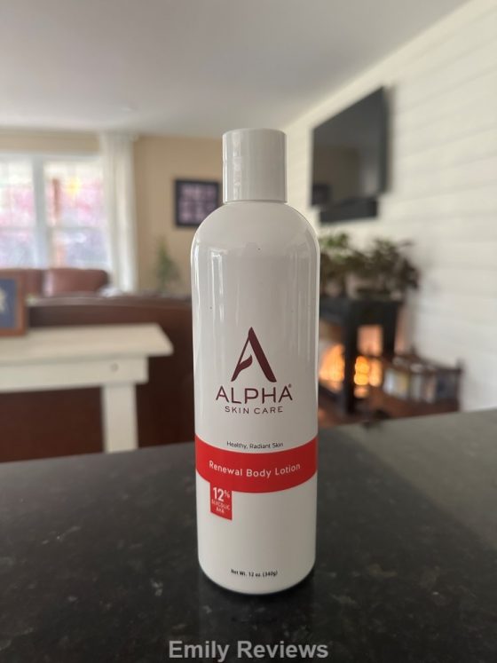 ALPHA SKIN CARE Anit-Aging Body Wash & Lotion With Glycolic AHA ...