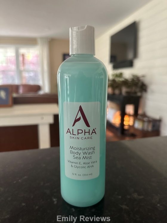 ALPHA SKIN CARE Anit-Aging Body Wash & Lotion With Glycolic AHA ...