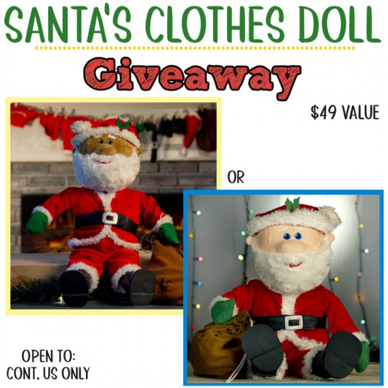 Santa Clothes Doll Giveaway | Emily Reviews