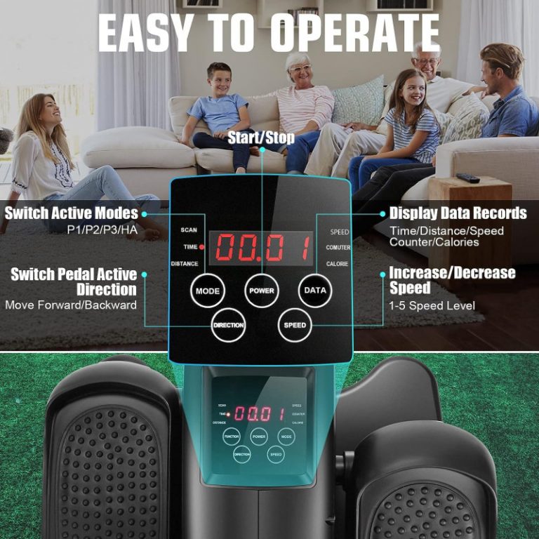 ANCHEER Under Desk Elliptical Machine Review | Emily Reviews