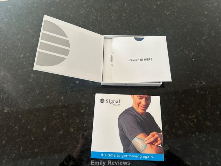 Signal Relief ~ Reuseable Pain-Relief Patch Review | Emily Reviews