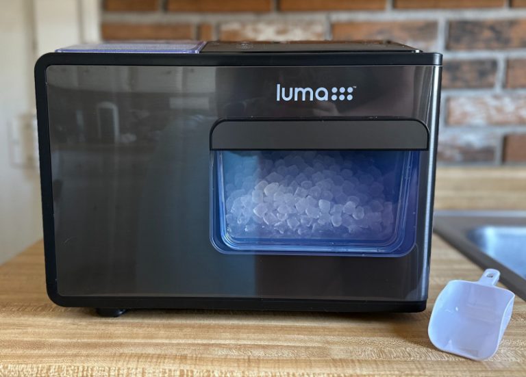 Luma Nugget Countertop Ice Maker Review + Giveaway! | Emily Reviews