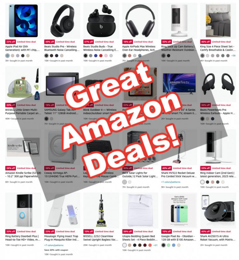Best Amazon Tech & Gadgets Deals Of The Day! | Emily Reviews