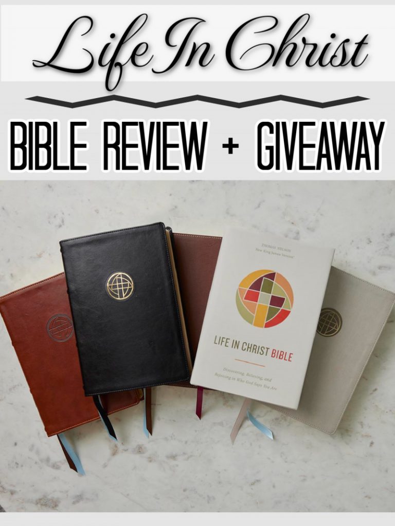 Life in Christ Bible Review + Giveaway | Emily Reviews