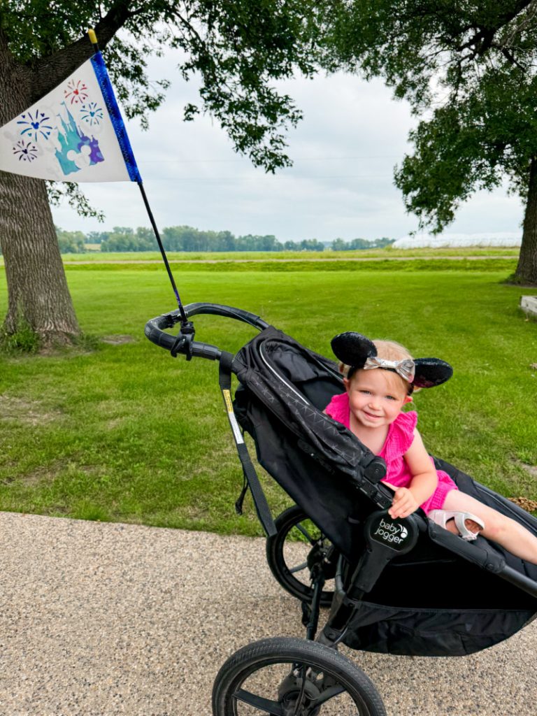 Magic Spotters Stroller Flag Review & Giveaway! | Emily Reviews