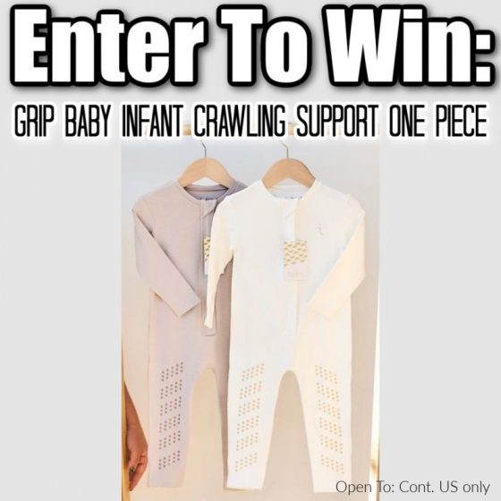 Grip Baby Unique Infant Crawling Support Onesie Review + Giveaway ...