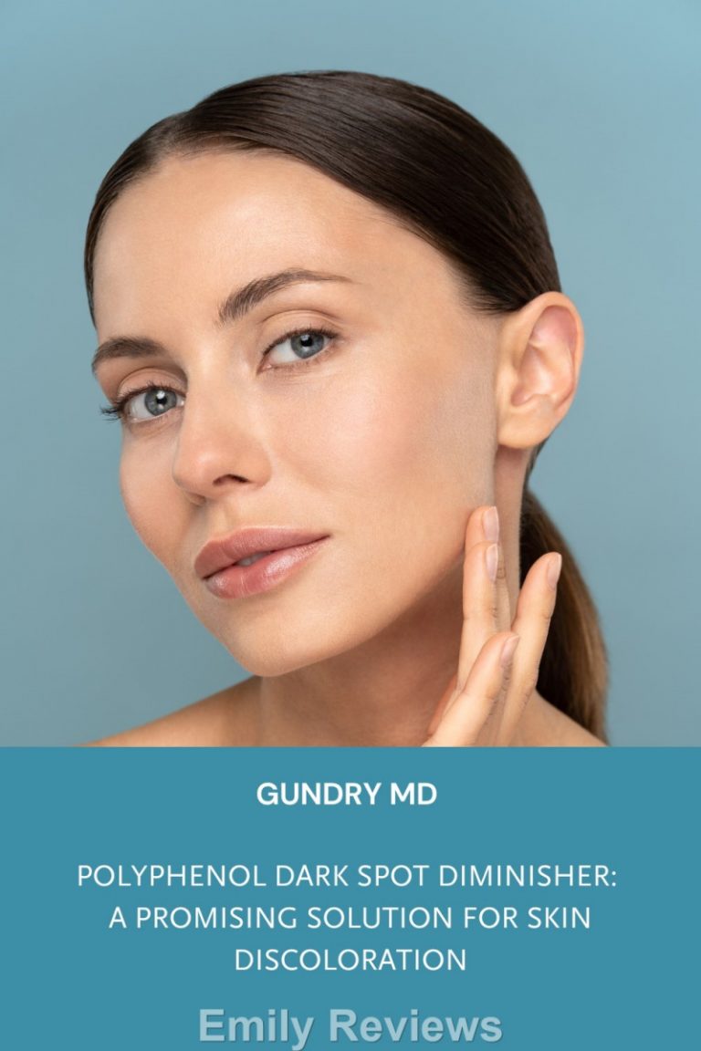 Gundry MD Polyphenol Dark Spot Diminisher: A Promising Solution for ...