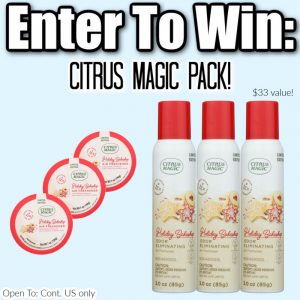 Citrus Magic: Holiday Bakeshop Air Care Giveaway! | Emily Reviews