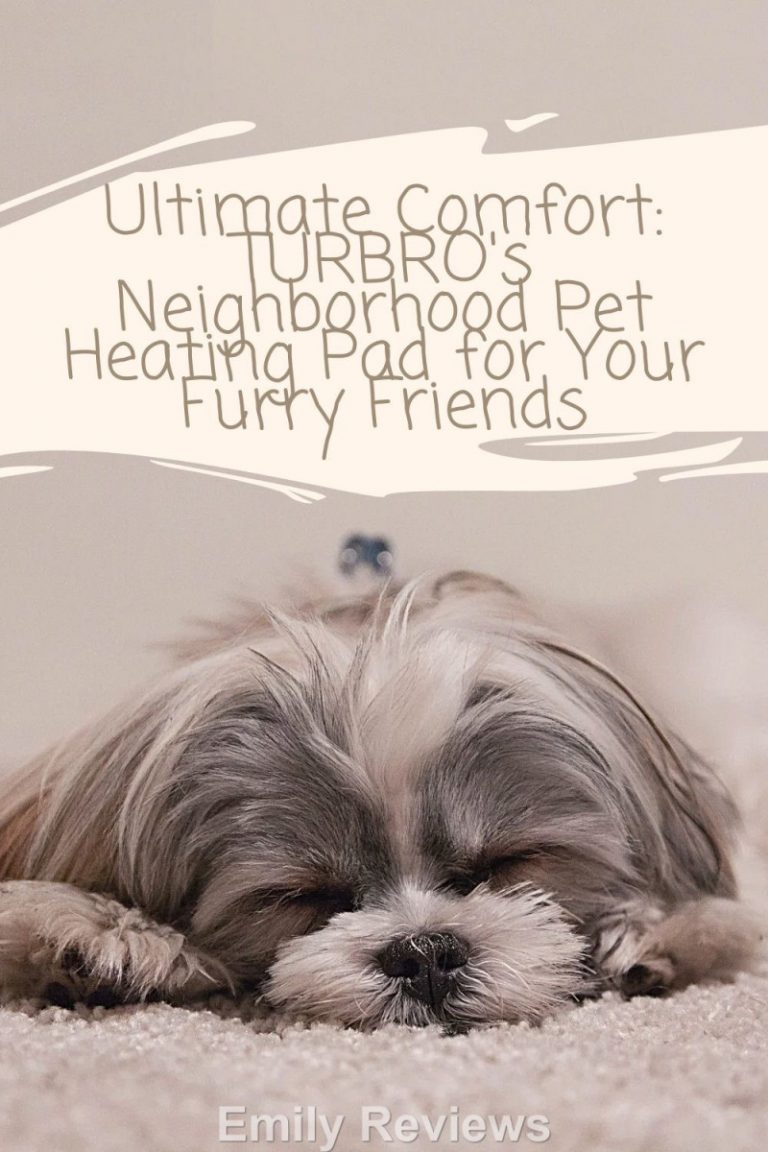 Ultimate Comfort: TURBRO’s Neighborhood Pet Heating Pad for Your Furry ...