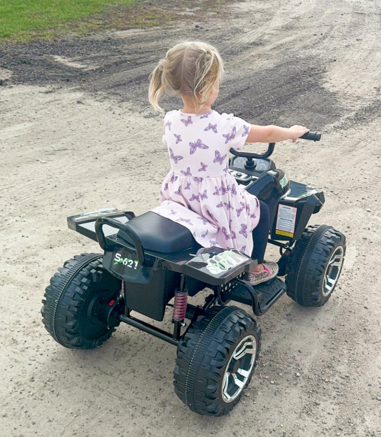 Funcid 24V 2-Seater Kids ATV Review | Emily Reviews