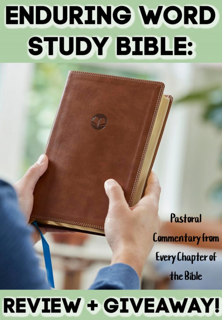 Enduring Word Study Bible Review + Giveaway | Emily Reviews