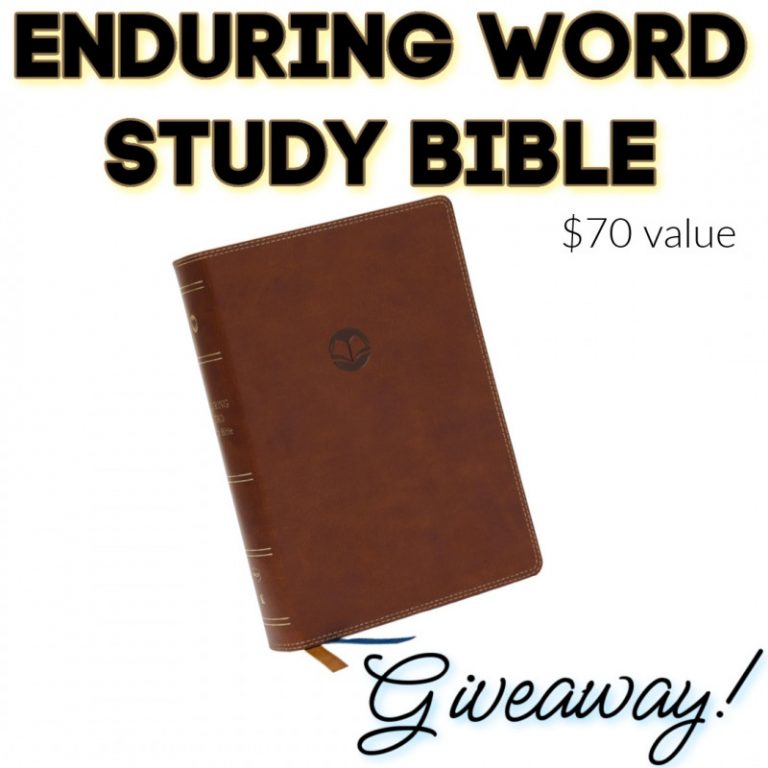 Enduring Word Study Bible Review + Giveaway | Emily Reviews