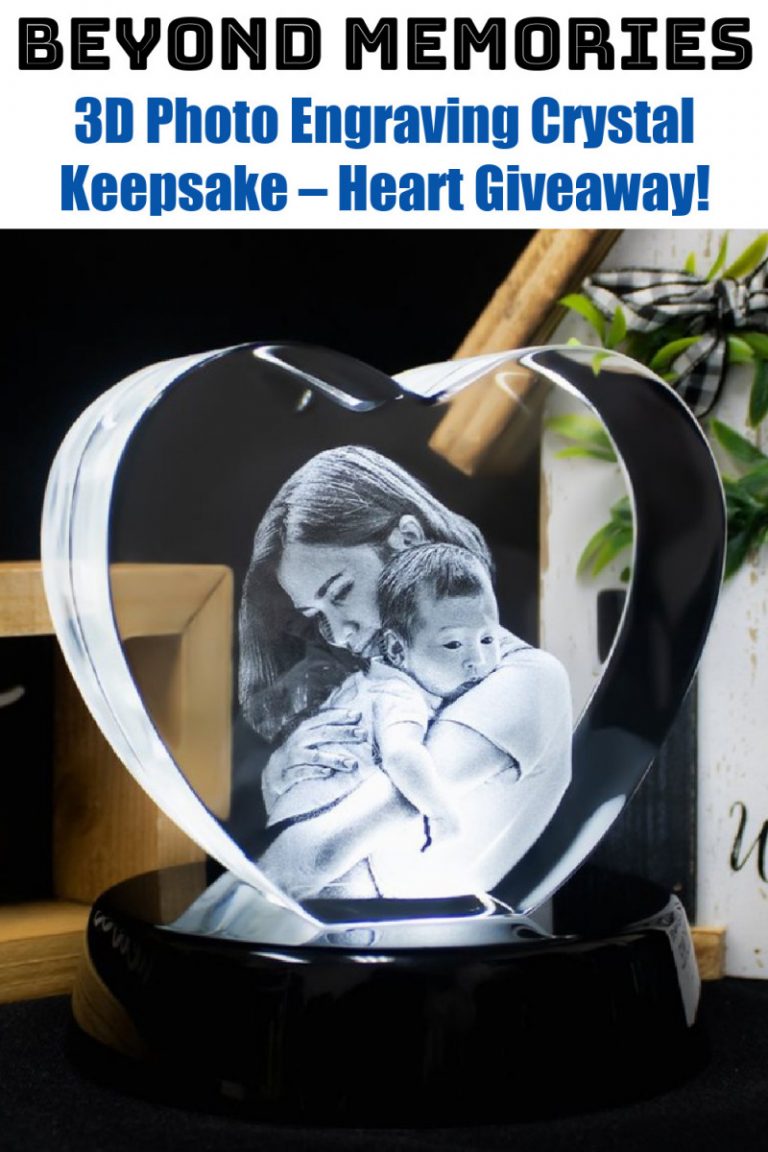 Beyond Memories: 3D Photo Engraving Crystal Keepsake – Heart Giveaway ...