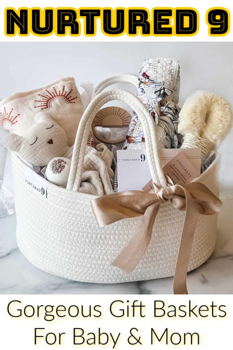Nurtured 9 Moon & Stars Baby Gift Basket Review | Emily Reviews