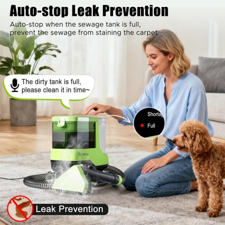Deep-Clean Anywhere with the AAOBOSI Portable Carpet Cleaner Machine ...