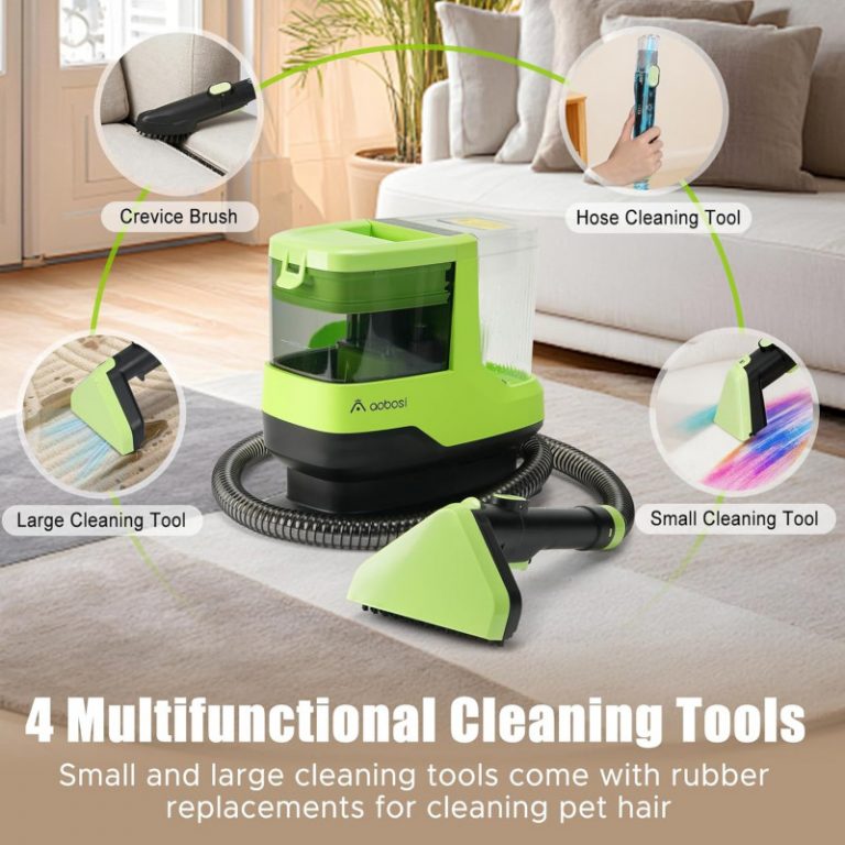 Deep-Clean Anywhere with the AAOBOSI Portable Carpet Cleaner Machine ...