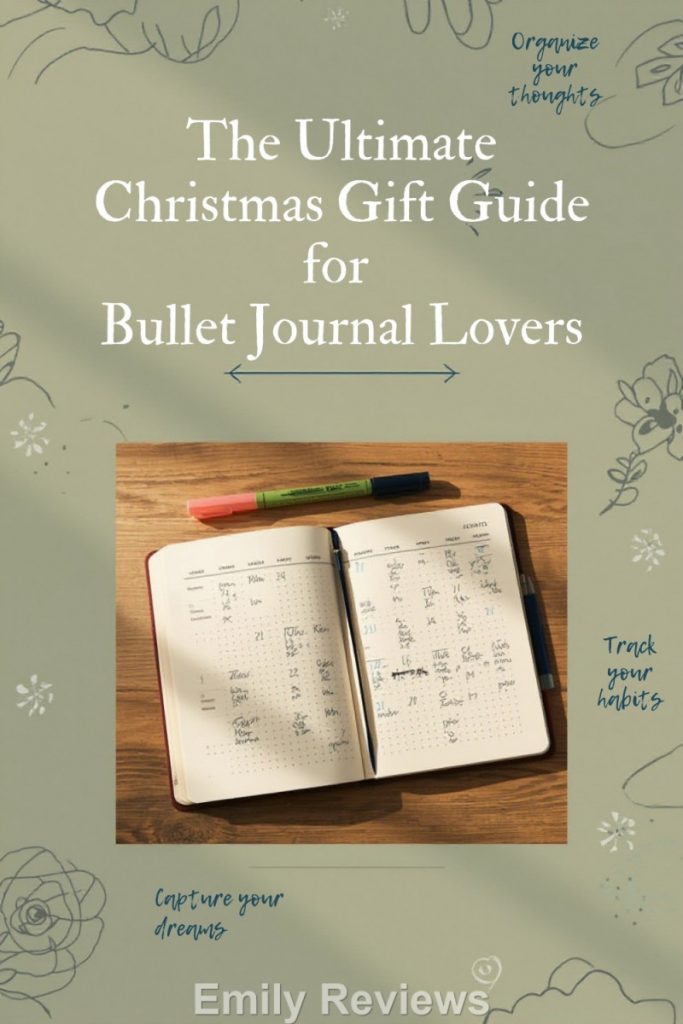 Thoughtful Holiday Gifts for Bullet Journal Lovers | Emily Reviews