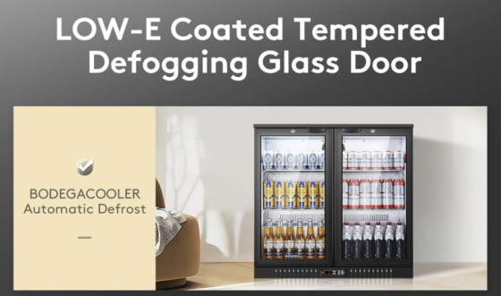 BODEGA Bar Cooler Beverage Fridge Review | Emily Reviews