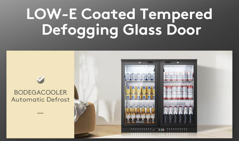 BODEGA Bar Cooler Beverage Fridge Review | Emily Reviews