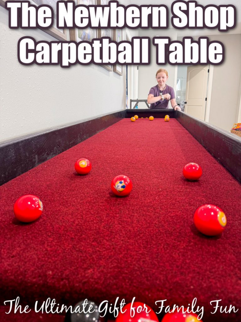 The Newbern Shop Carpetball Table: The Ultimate Gift for Family Fun ...